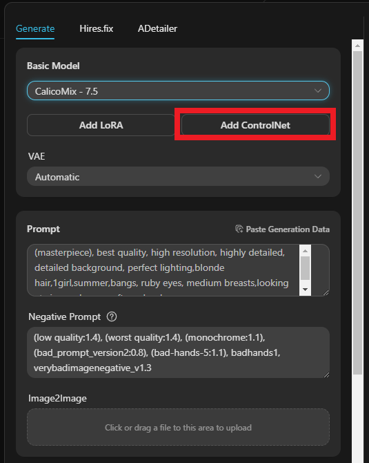 【Tensor art】ControlNetでポーズを指定して生成する方法