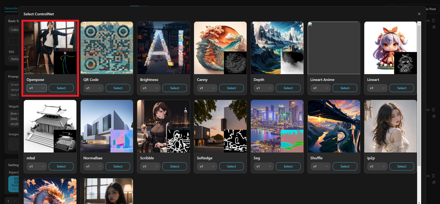 【Tensor art】ControlNetでポーズを指定して生成する方法