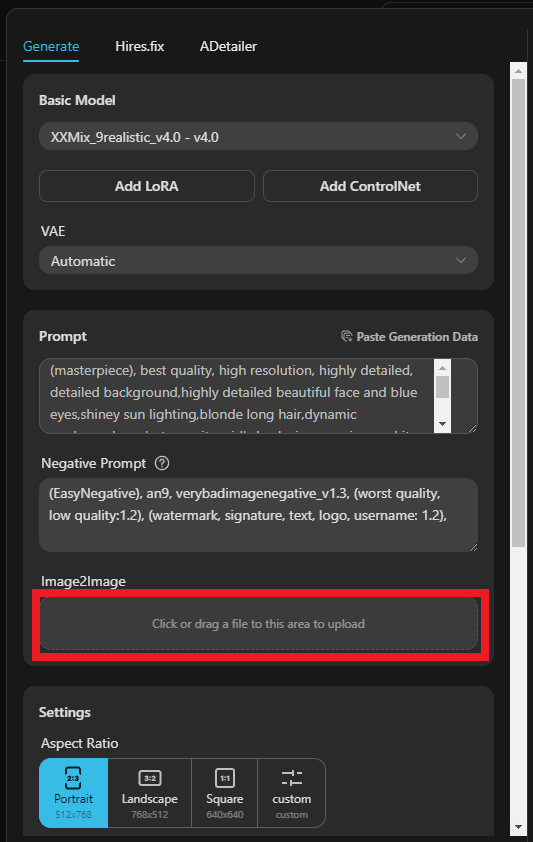 【Tensor.Art】Image2Imageで画像から画像を生成