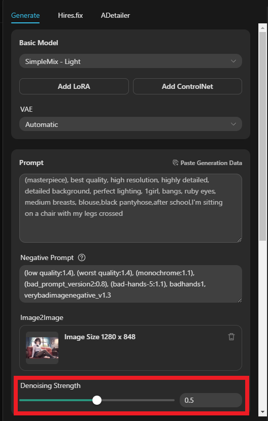 【Tensor.Art】Image2Imageで画像から画像を生成